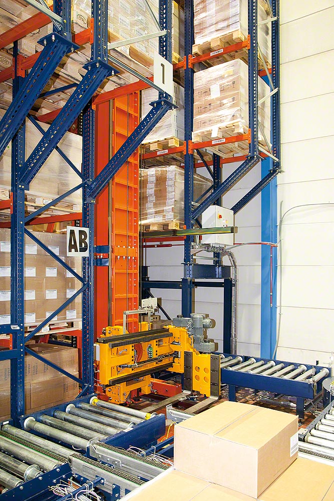 Trilateral Stacker Cranes - Interlake Mecalux