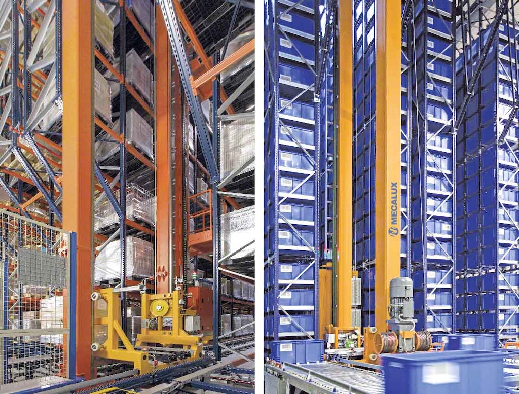Stacker cranes for your warehouse - Interlake Mecalux
