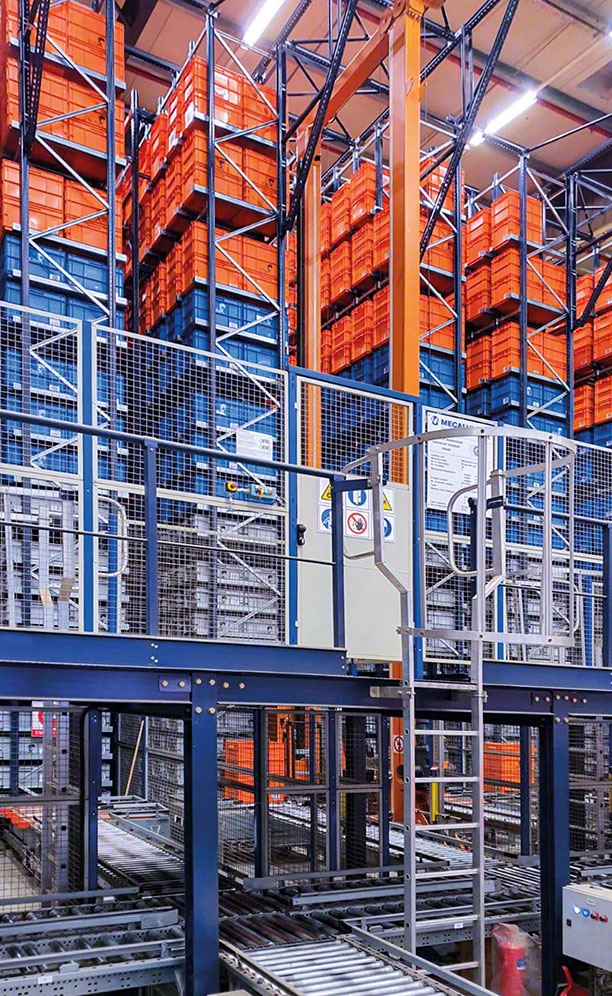 Zbeda Group: warehouse for car parts - Interlake Mecalux