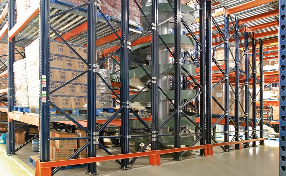 The DECASA automated clad-rack warehouse - Interlake Mecalux