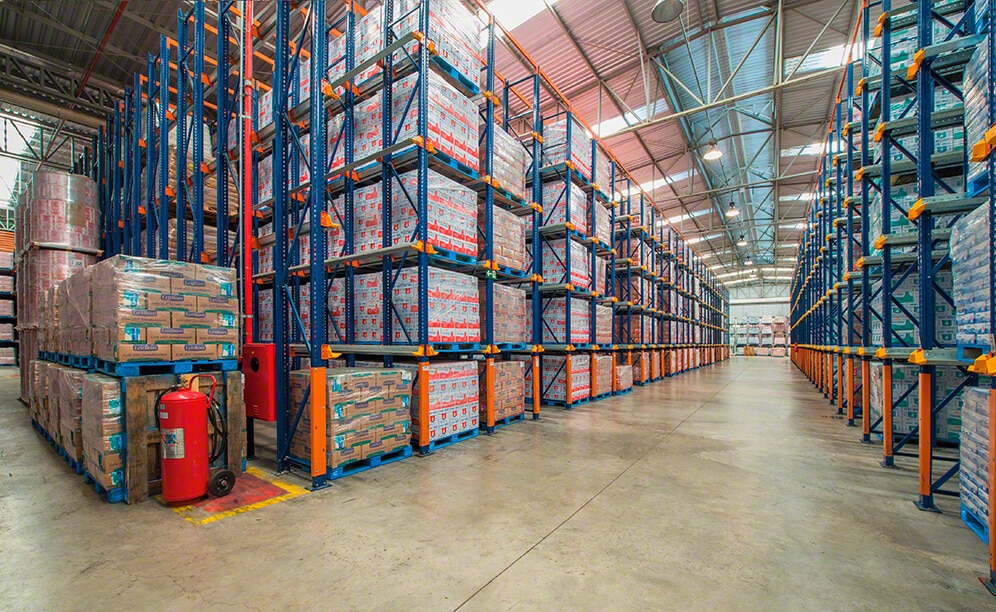 Maximum storage capacity at the Lacticínios Bela Vista facility ...