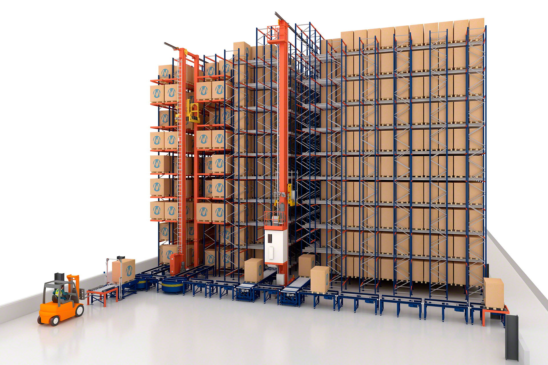 Automated Pallet Shuttle - Interlake Mecalux