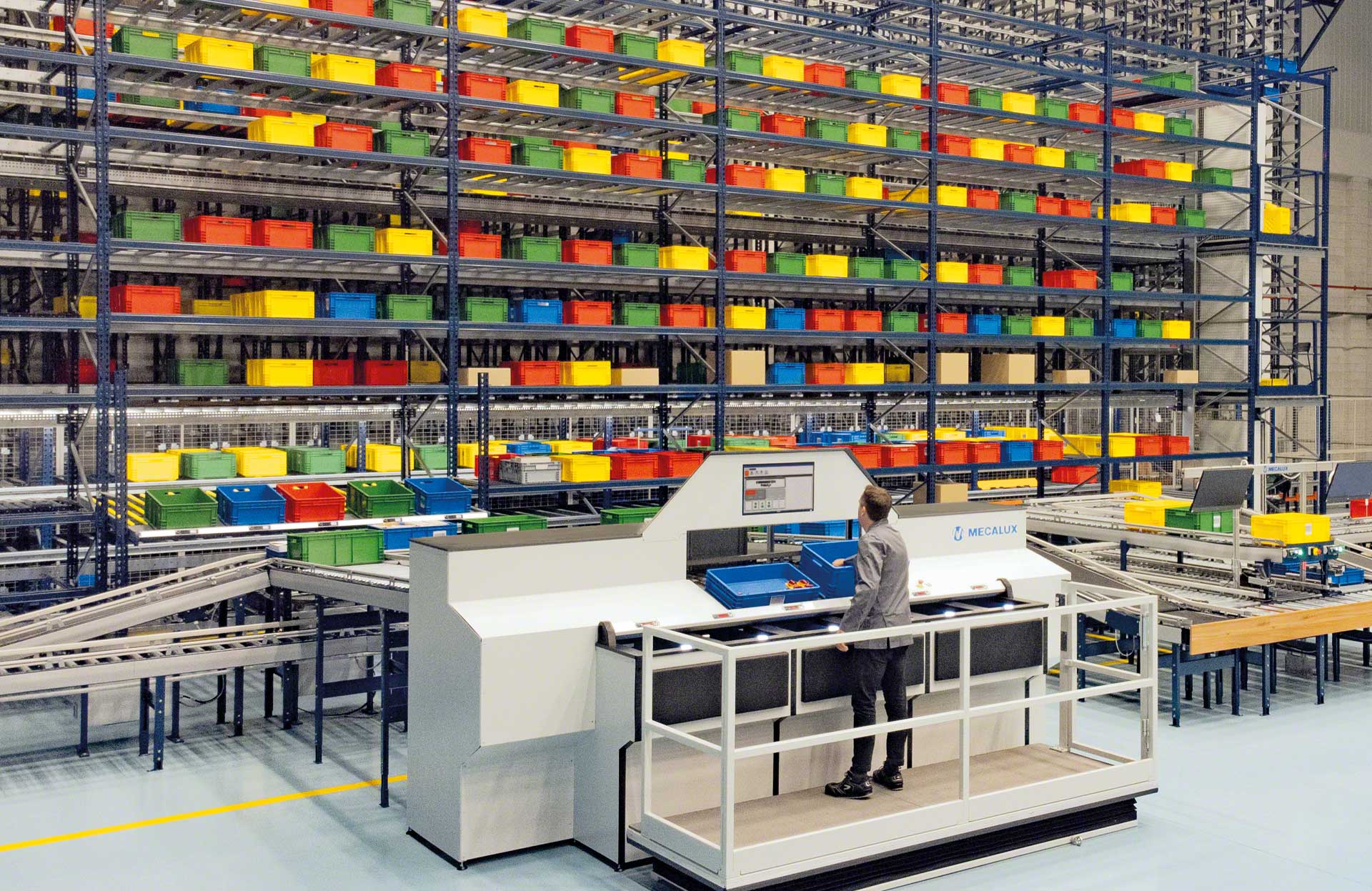 High-Performance Pick Station - Interlake Mecalux