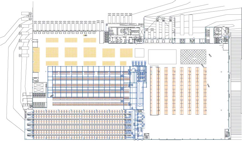 Warehouse design - Interlake Mecalux