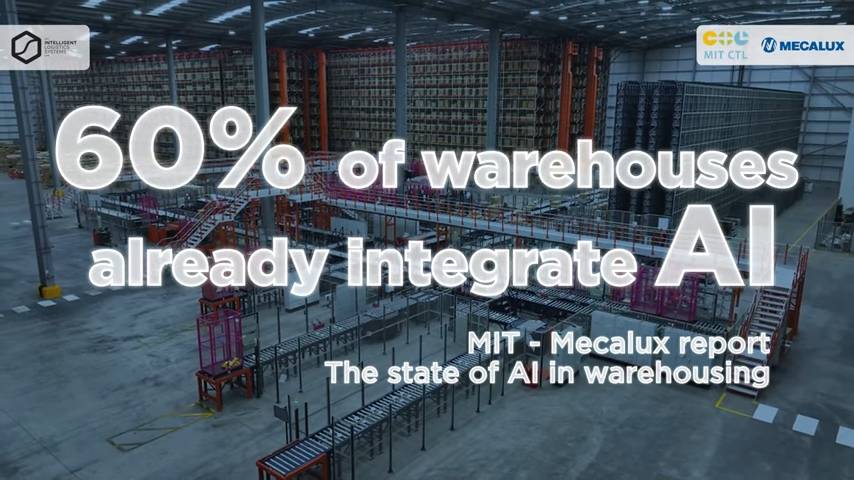 [Video] AI already integrated in 60% of warehouses - Interlake Mecalux