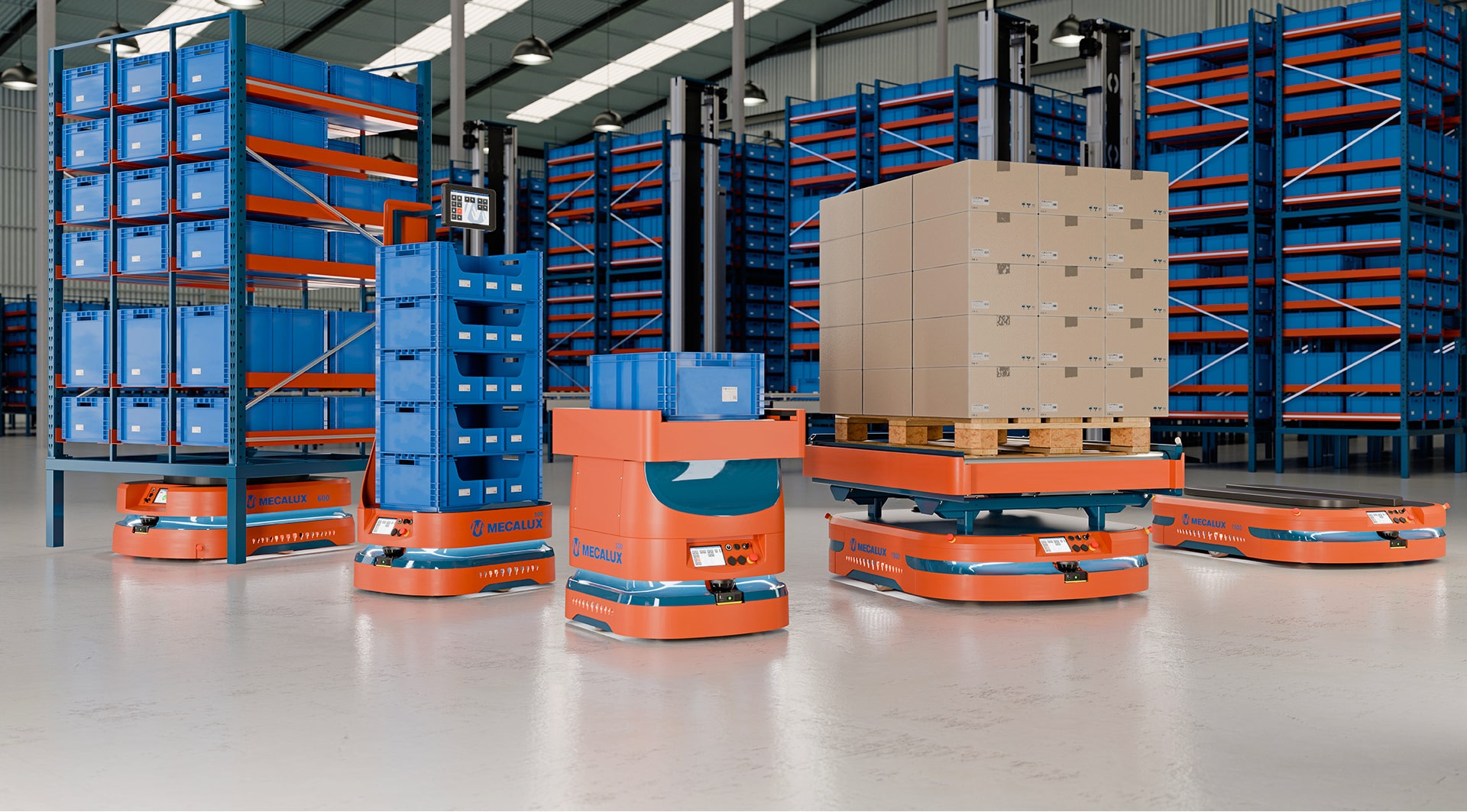 [Video] Interlake Mecalux’s AMRs robots - Interlake Mecalux