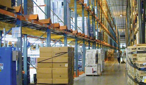 Pallet Flow Racks | Pallet Flow Racking - Interlake Mecalux