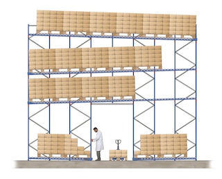 Pallet Flow Racks | Pallet Flow Racking - Interlake Mecalux