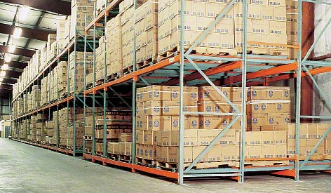 Push Back Racking Systems | Push-Back Racks - Interlake Mecalux