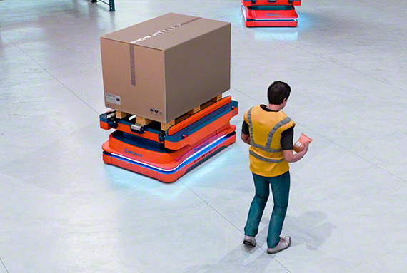 Autonomous Mobile Robots (AMRs) - Interlake Mecalux