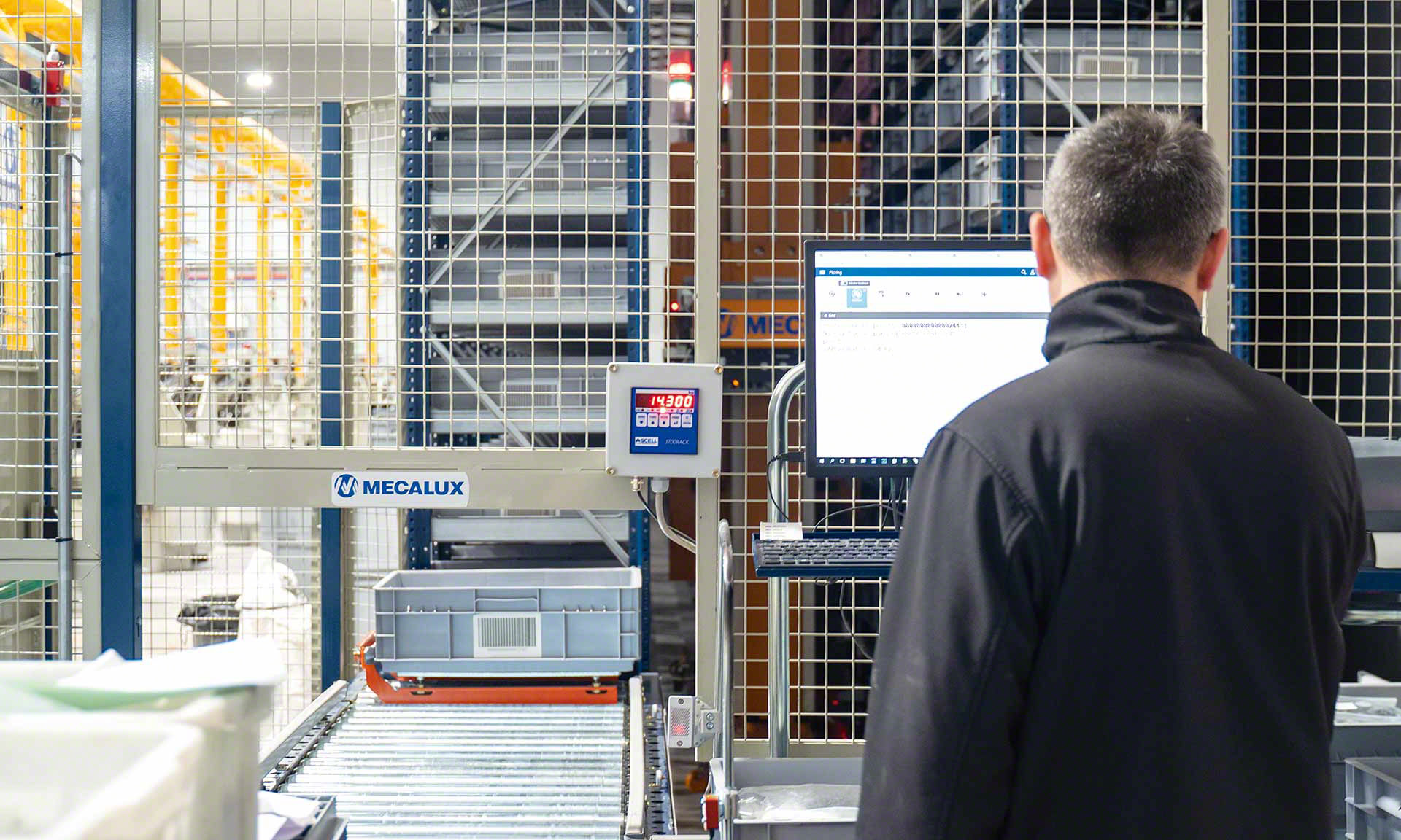 Industrial weighing scales and WMS integration - Interlake Mecalux