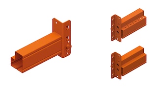 Pallet rack beams: characteristics and functions - Interlake Mecalux