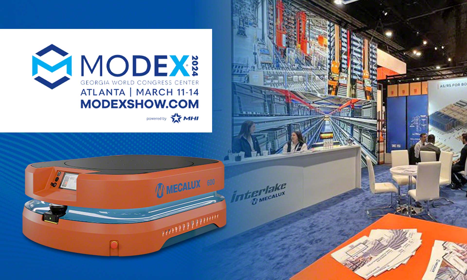 Interlake Mecalux at Modex 2024 (Atlanta) - Interlake Mecalux