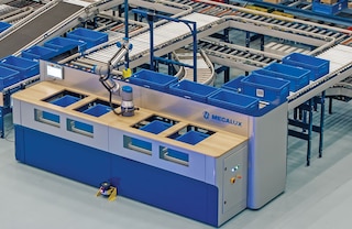 Picking Robot (automated piece picking) - Interlake Mecalux