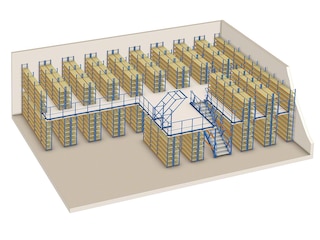 Wide Span Shelving | Wide Span Storage Racks - Interlake Mecalux