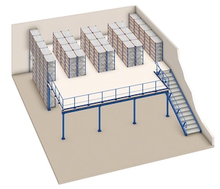 Wide Span Shelving | Wide Span Storage Racks - Interlake Mecalux