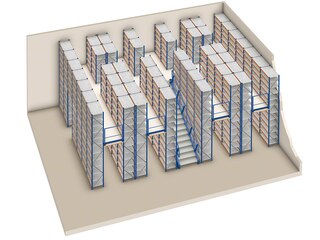 Wide Span Shelving | Wide Span Storage Racks - Interlake Mecalux