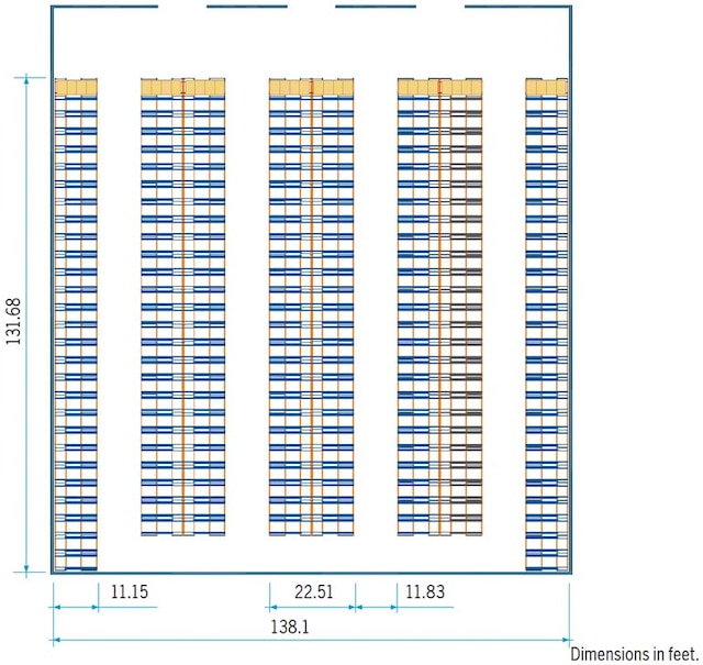 Pallet rack capacity comparison - Interlake Mecalux