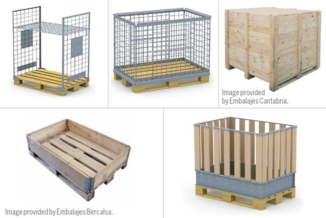 Industrial Wooden Crates - Interlake Mecalux